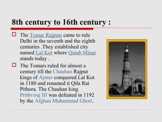 History of delhi | PPT