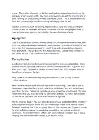 Restylane®️/Perlane®️ Injection Training Course Certification | PDF