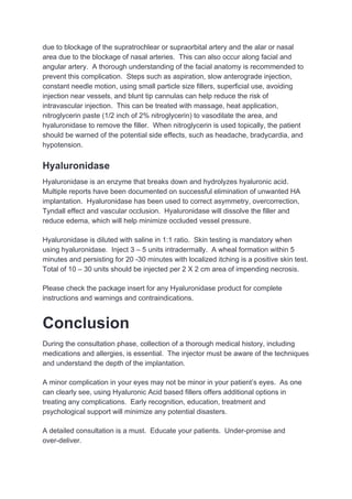 Restylane®️/Perlane®️ Injection Training Course Certification | PDF