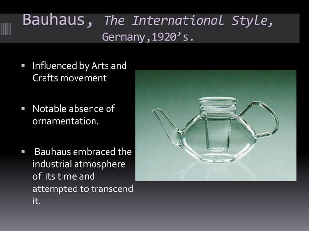 History Of Design Overview Of Movement And Designers | PPTX