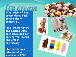 History of dessert | PPT