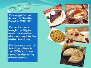 History of dessert | PPT