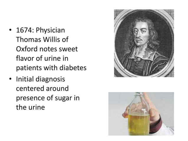 Historical perspective on the diagnosis of diabetes mellitus | PPTX ...