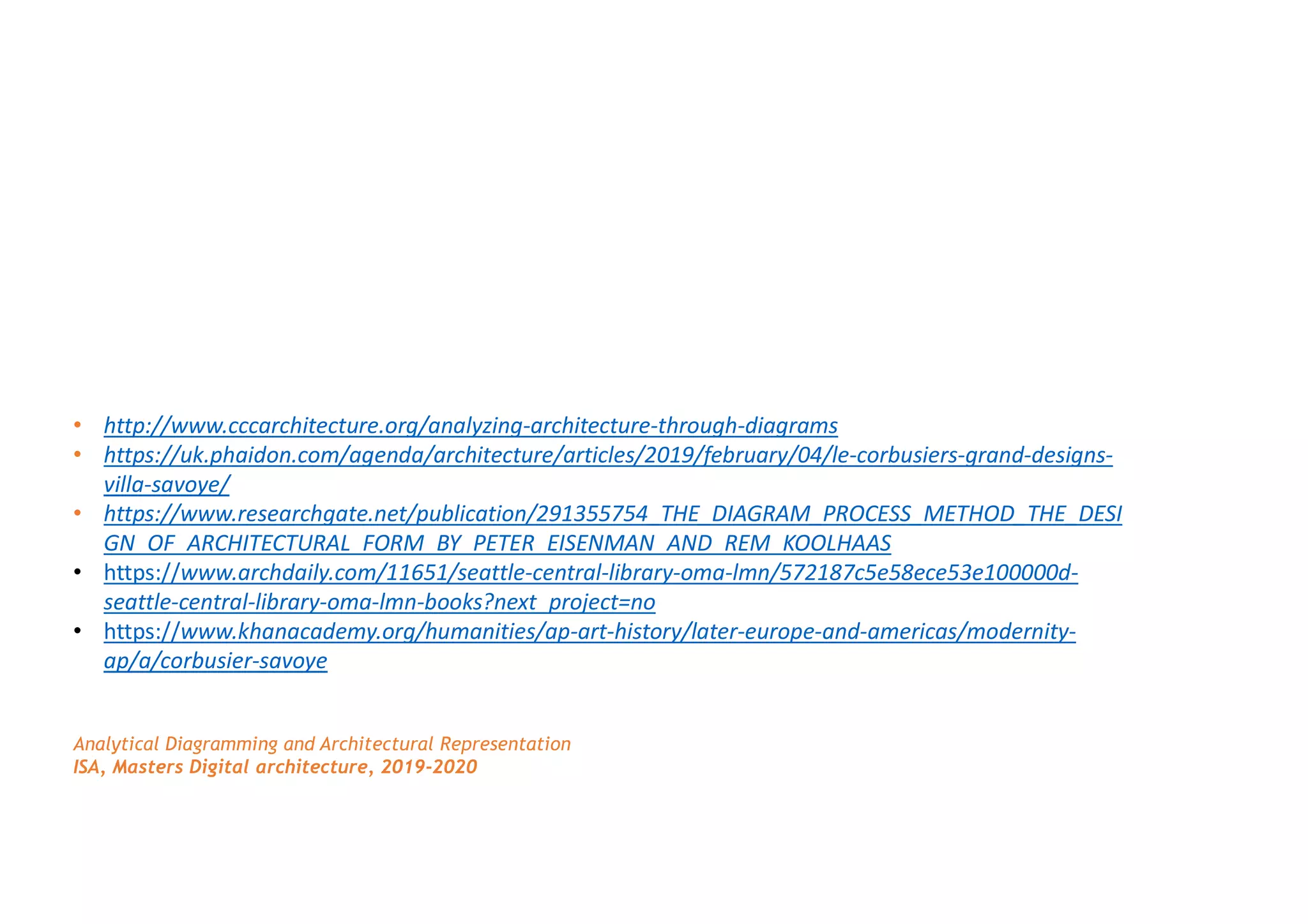 History of diagramming in architecture | PDF