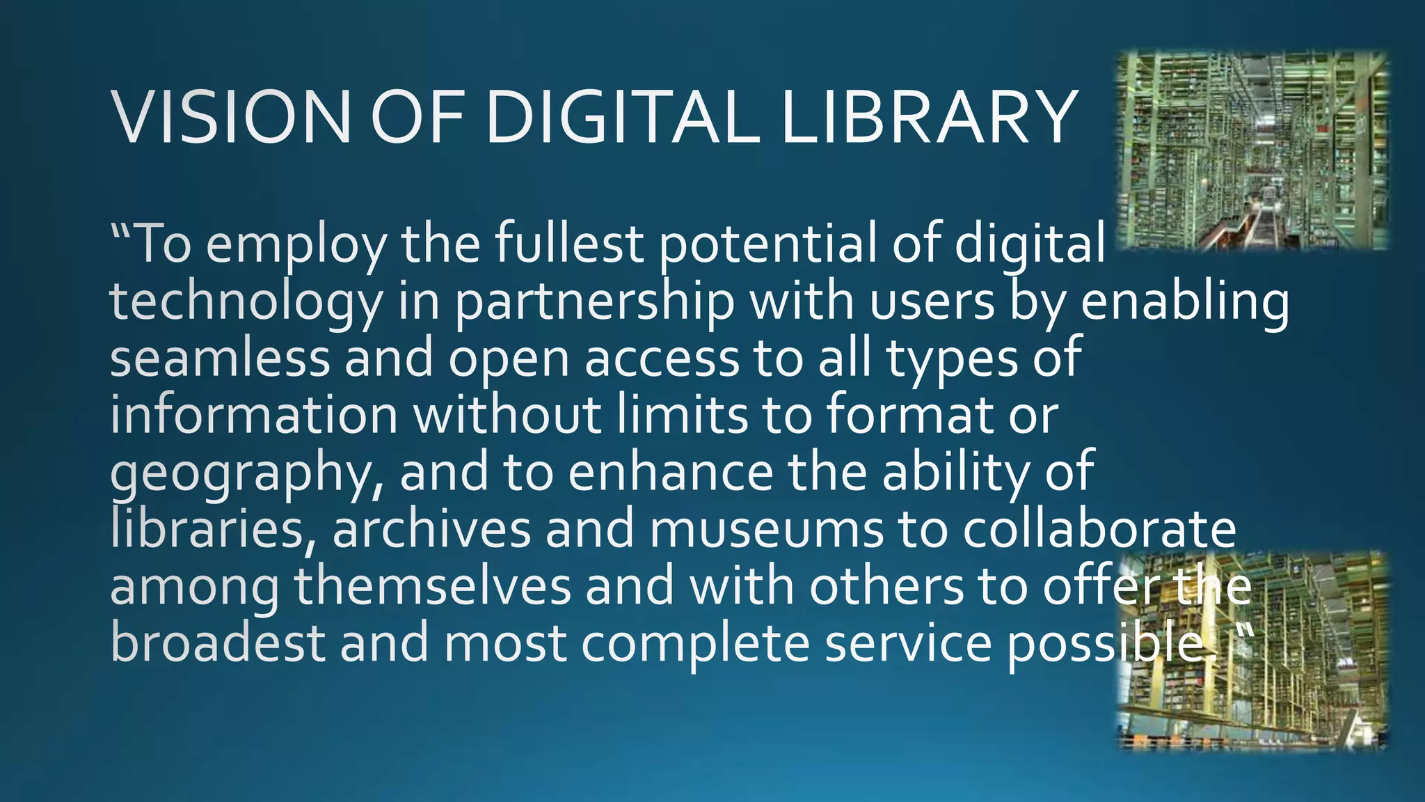 History of digital_libraries | PPTX