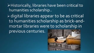 History of digital_libraries | PPTX