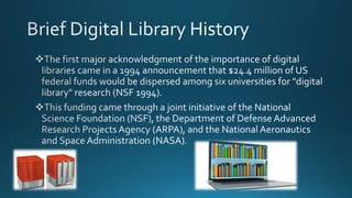 History of digital_libraries | PPTX