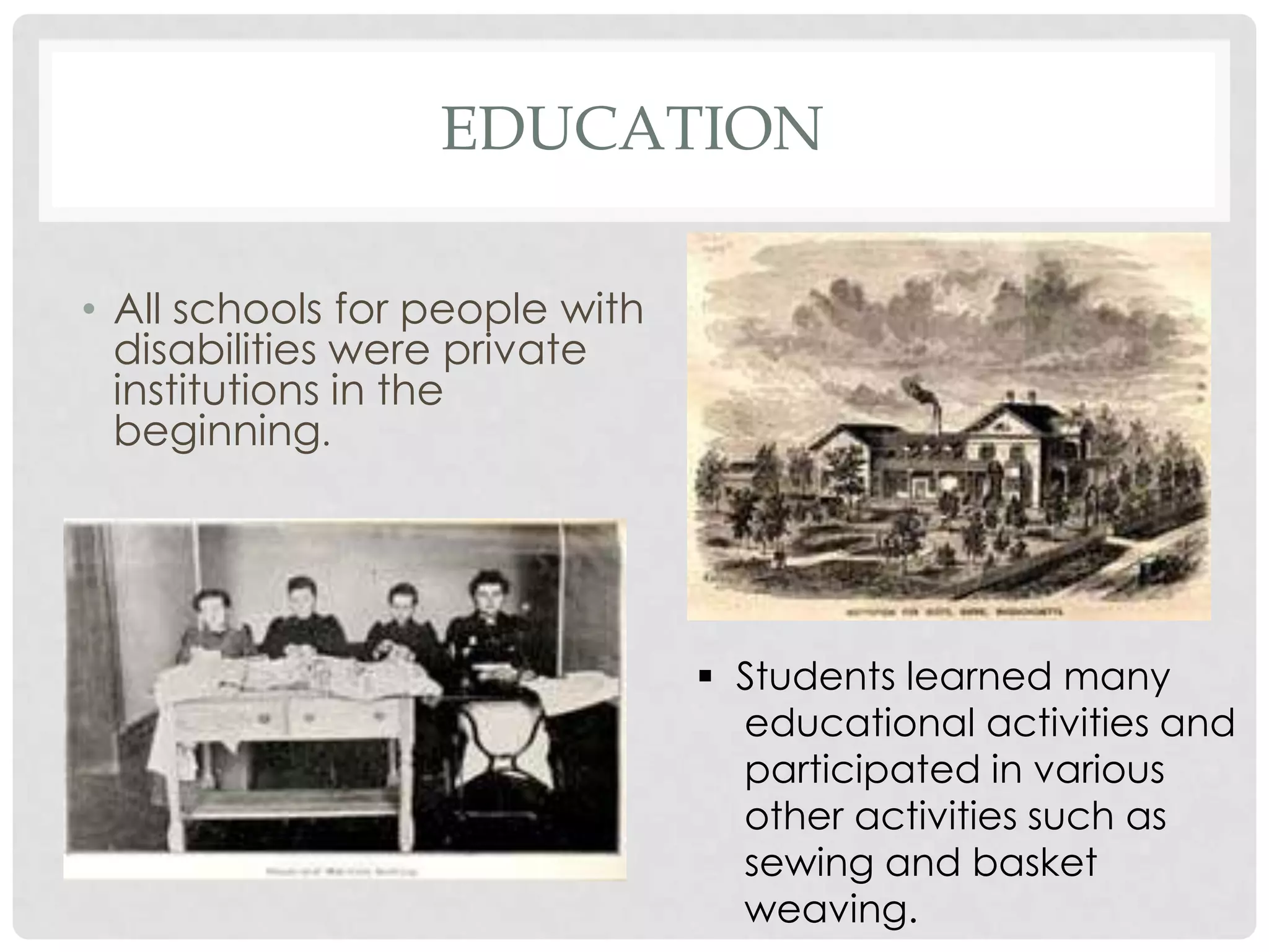 History of disabilities | PPTX