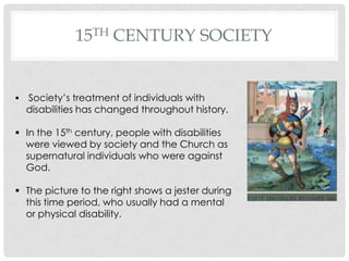 History of disabilities | PPTX
