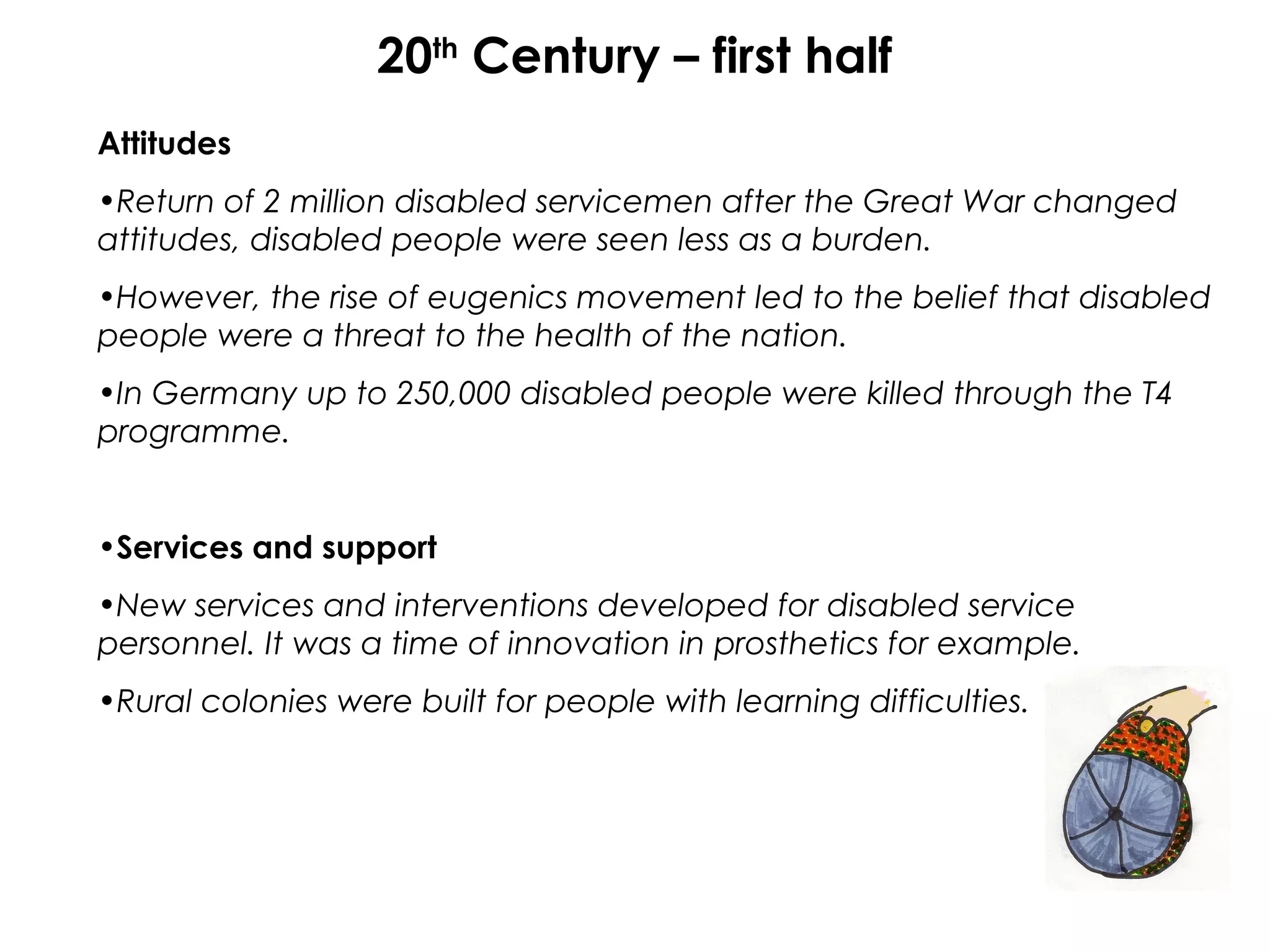 History of disability | PPT
