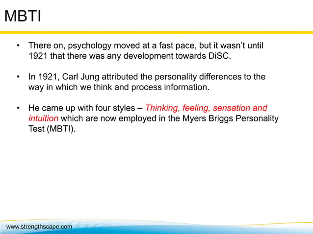 History of DiSC and Assessments | PPT