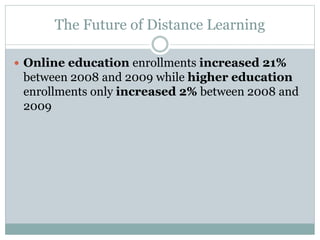 History of distance learning | PPTX