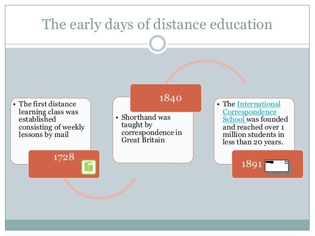 History of distance learning