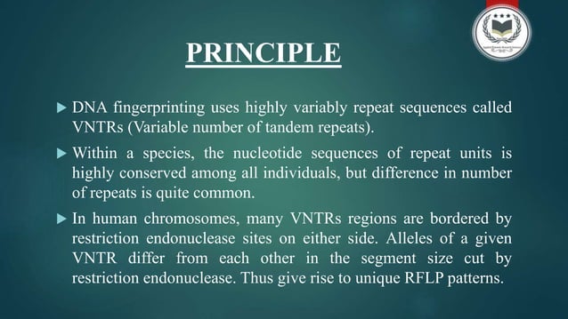 History OF DNA typing | PPTX | Genetics | Science