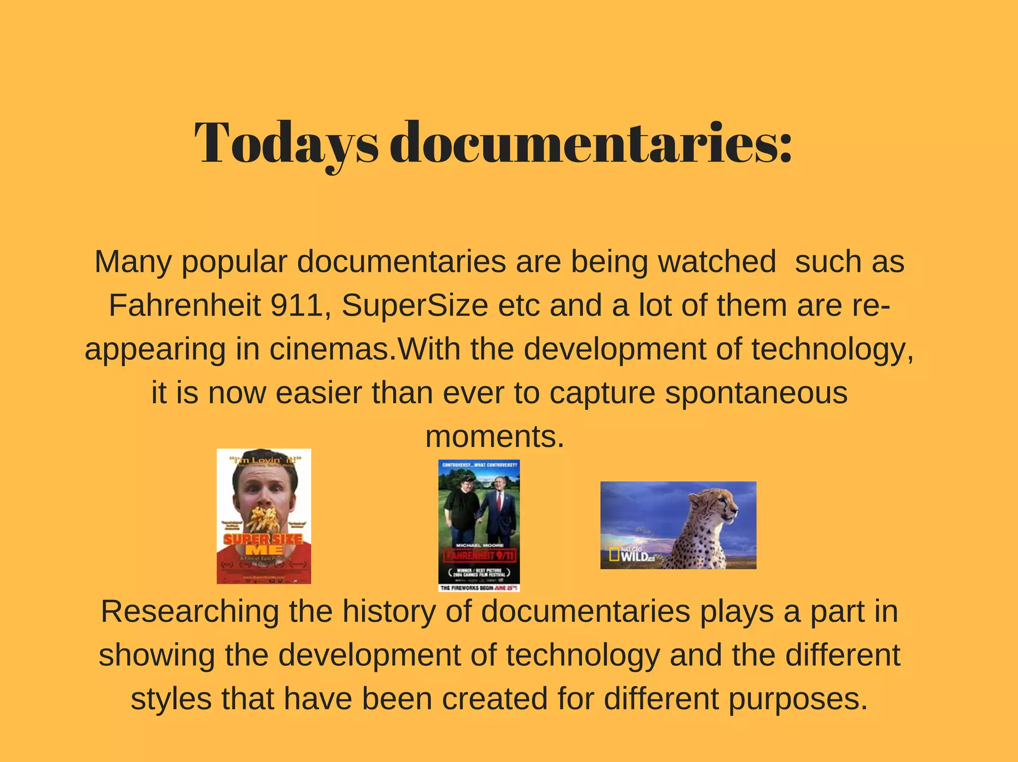 History of documentaries | PPT