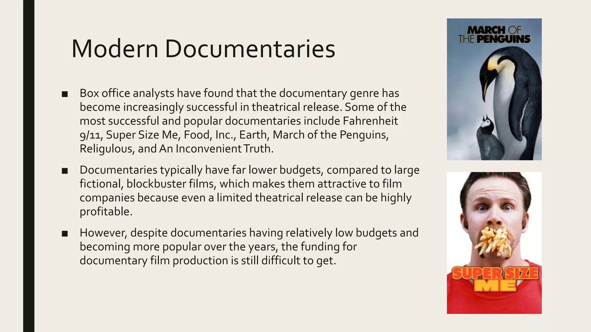 History of documentary | PPTX