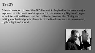 History of documentary | PPTX