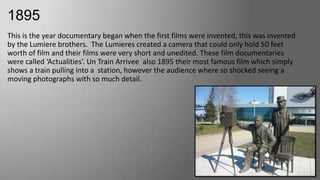 History of Documentaries | PPTX