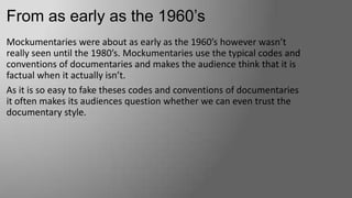 History of Documentaries | PPTX