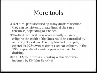History of drafting | PPTX