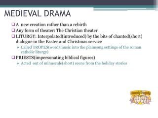History of drama | PPTX