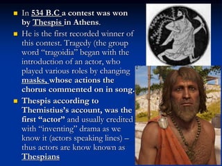 History of Drama | PPT