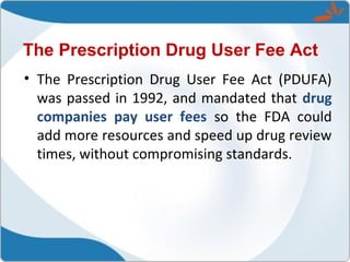 Historical aspects of drug approval process | PPT