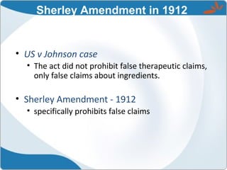 Historical aspects of drug approval process | PPT