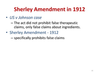 History of Drug Aproval | PPTX