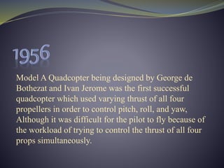 2. History of drones | PPTX