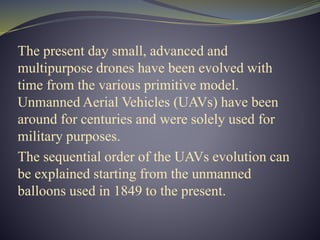 2. History of drones | PPTX