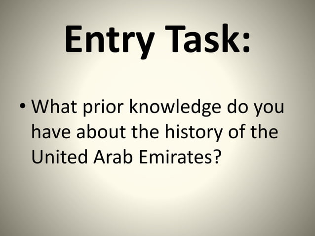 History of Dubai - Timeline | PPT
