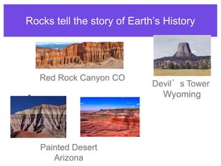 History of Earth: using Fossils and Rock Layers to tell the story | PPT