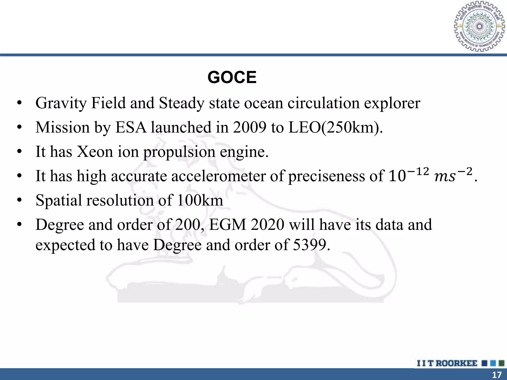 History of Earth Gravity Model | PPT