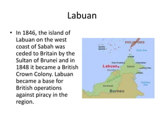 History of east malaysia | PPT