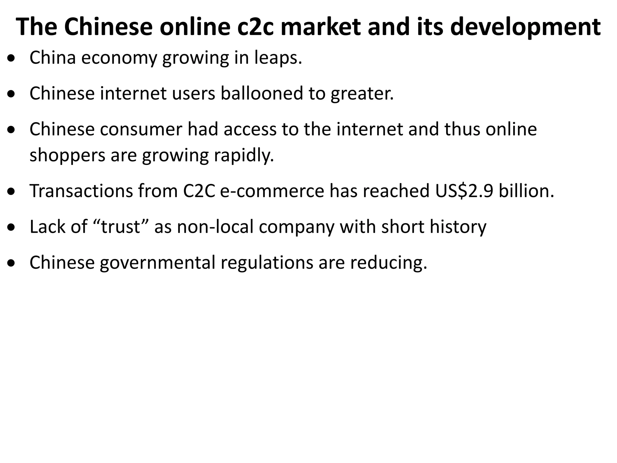 History of e bay in china | PPTX