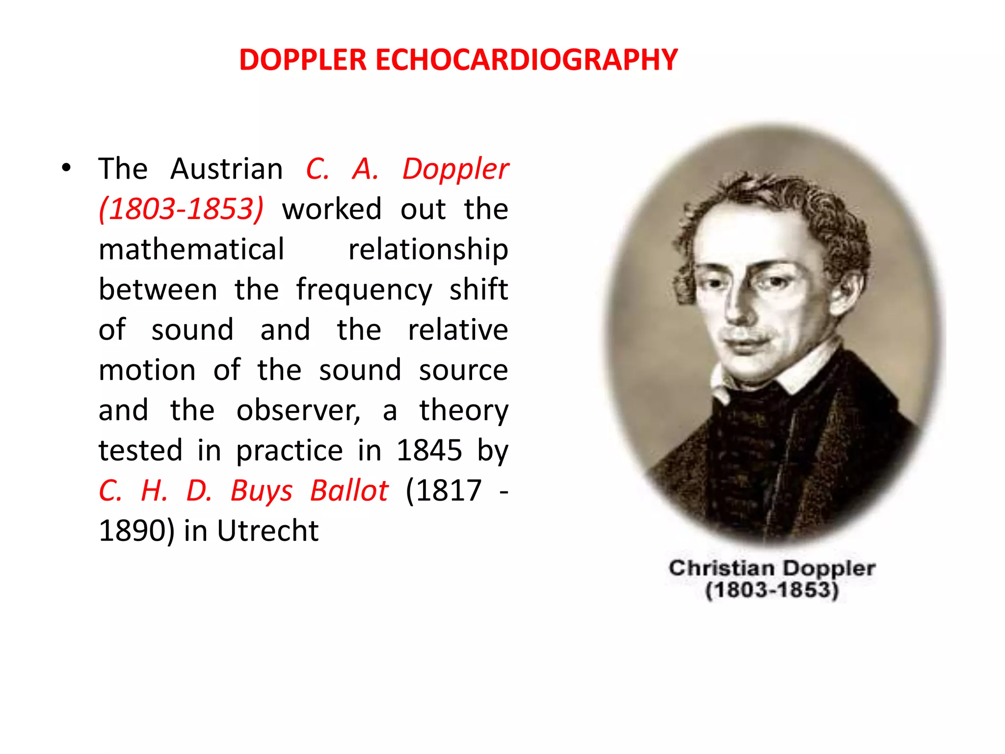 History of echocardiography | PPTX