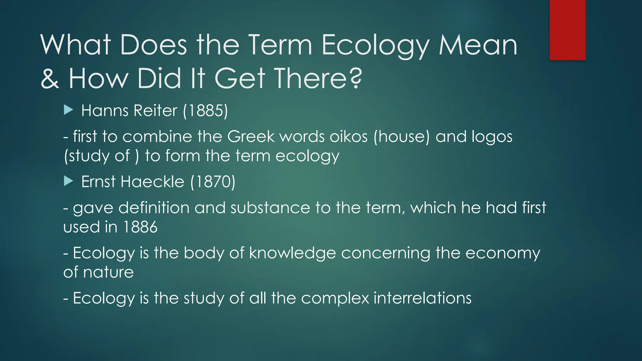 HISTORY OF ECOLOGY_Scientists and Events .pptx