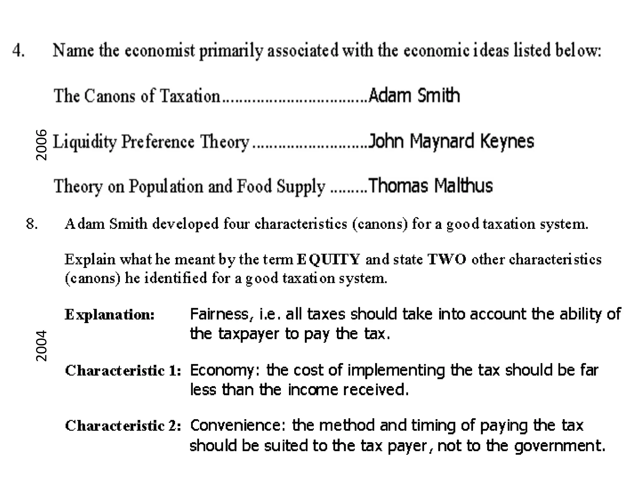 History of economic thought | PPT