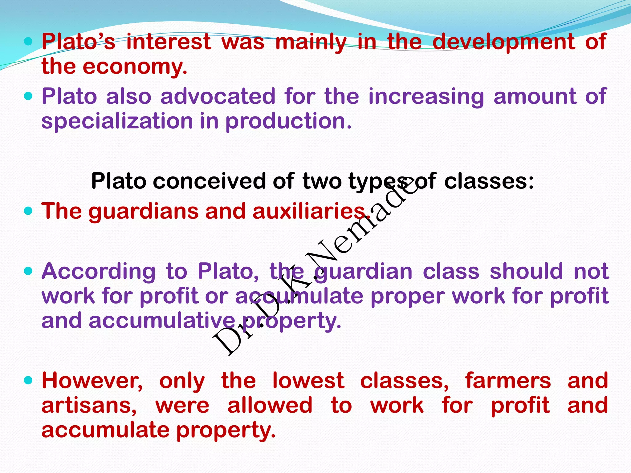 History of economic thought | PDF