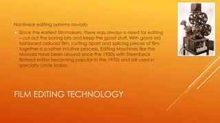 History of editing | PPTX | Photo Editing Software | Computer Software ...