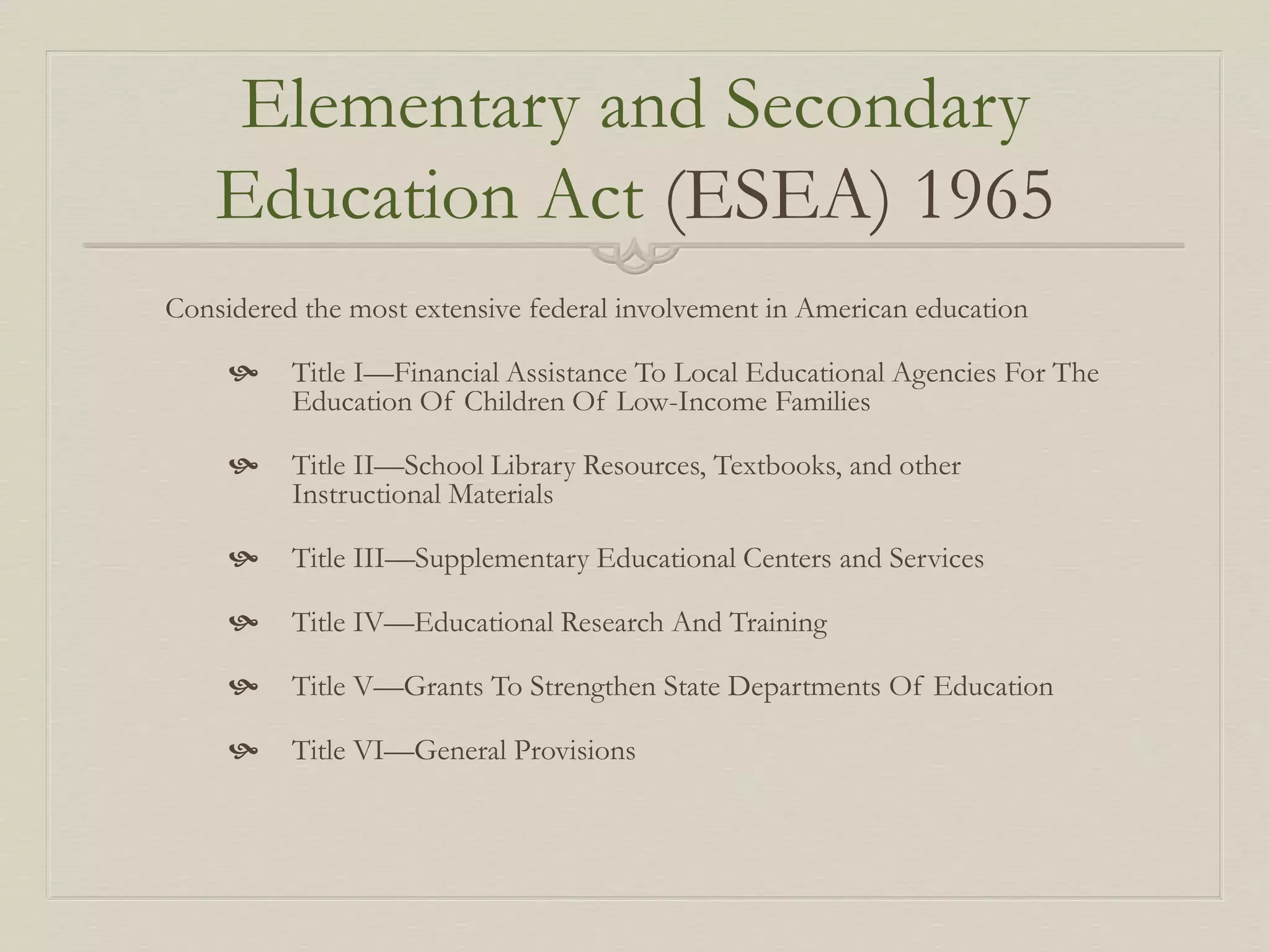 History of American Education Reform | PPTX