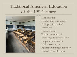 History of American Education Reform | PPT
