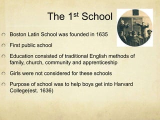 History of education | PPTX