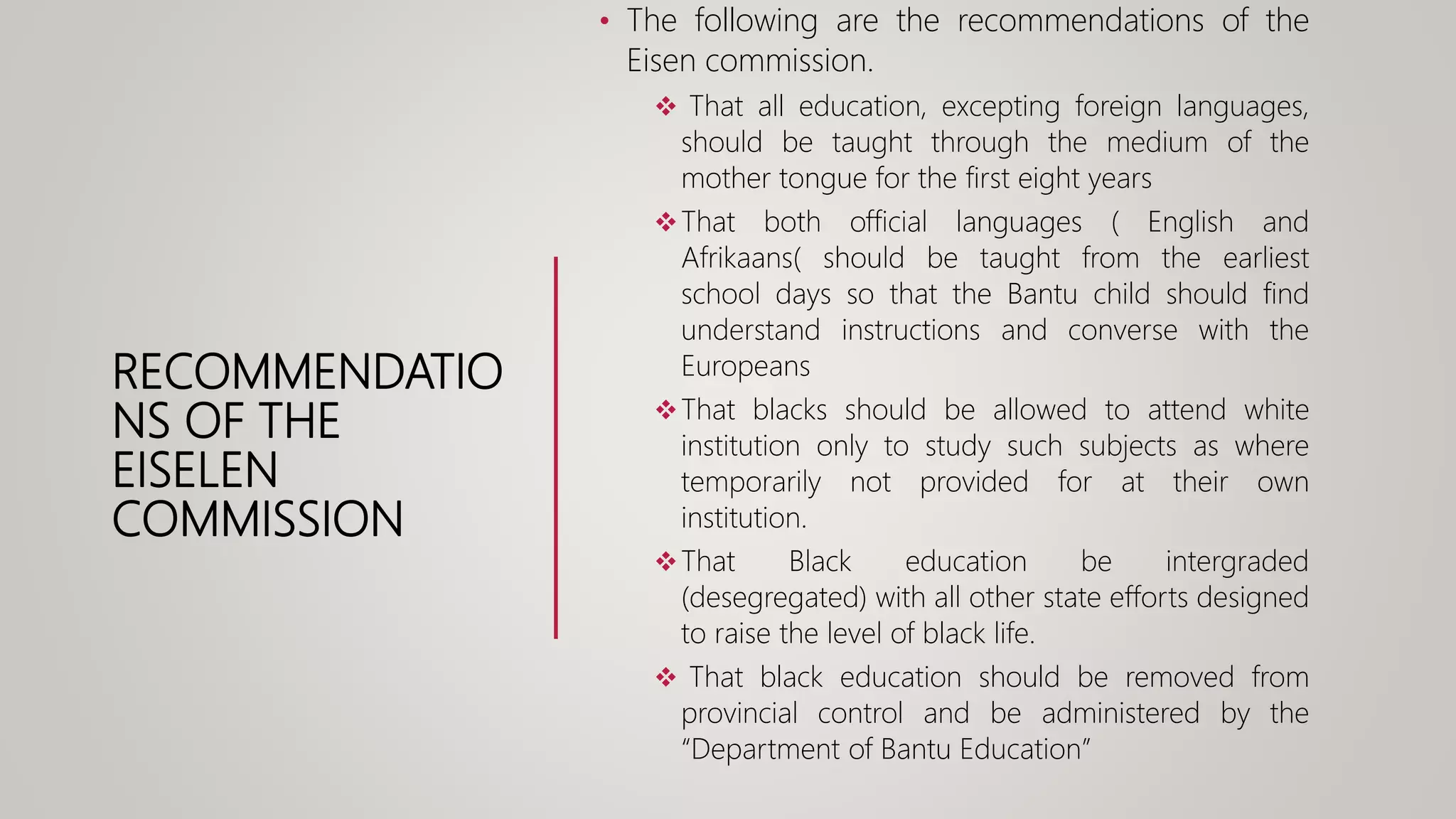 History of education in south africa | PPTX