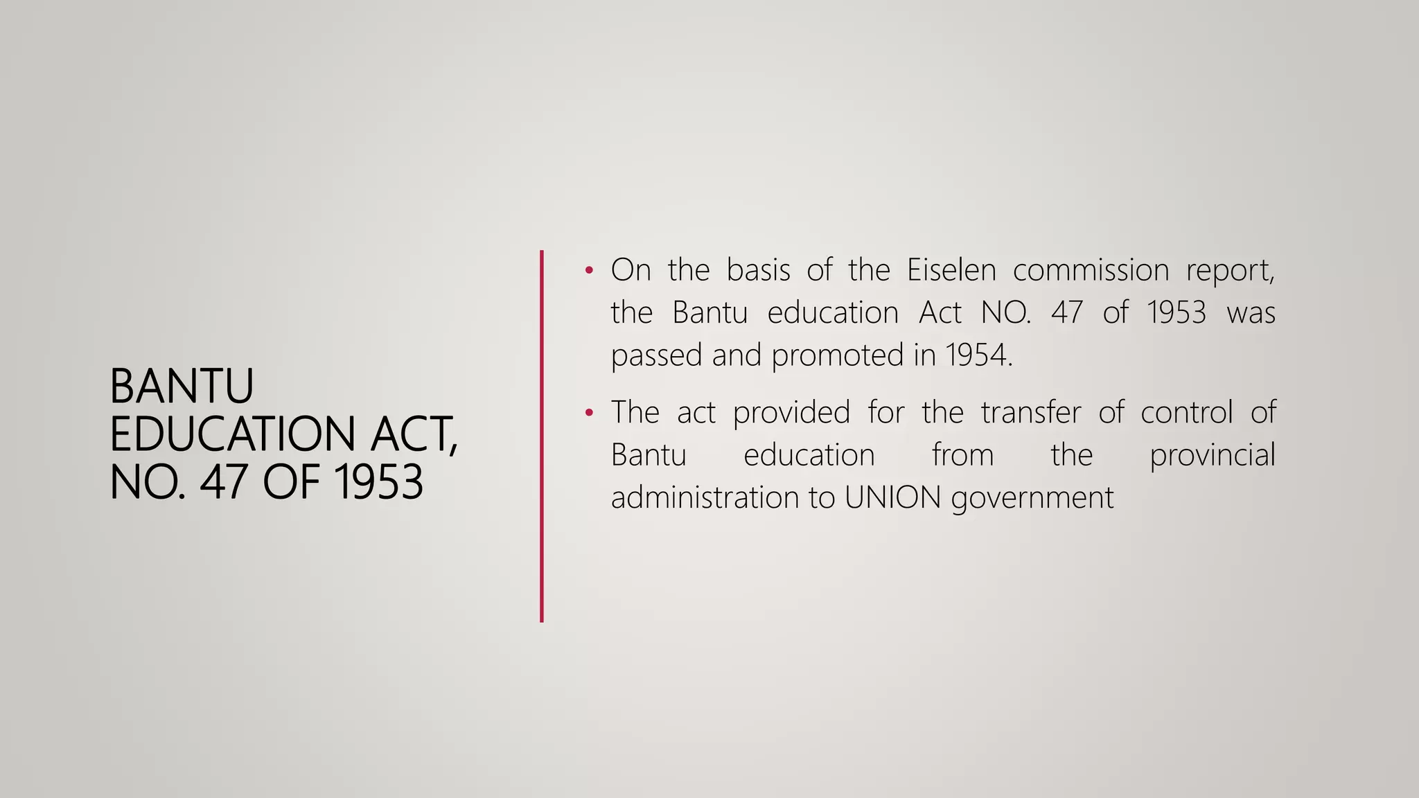 History of education in south africa | PPTX
