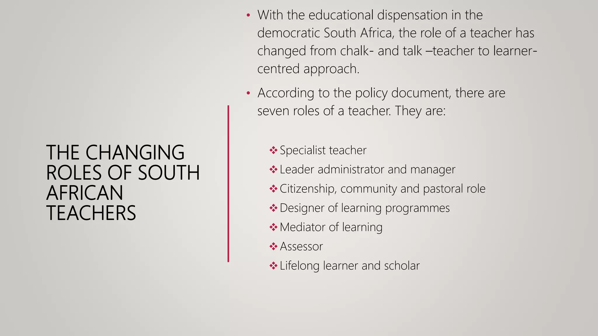 History of education in south africa | PPTX