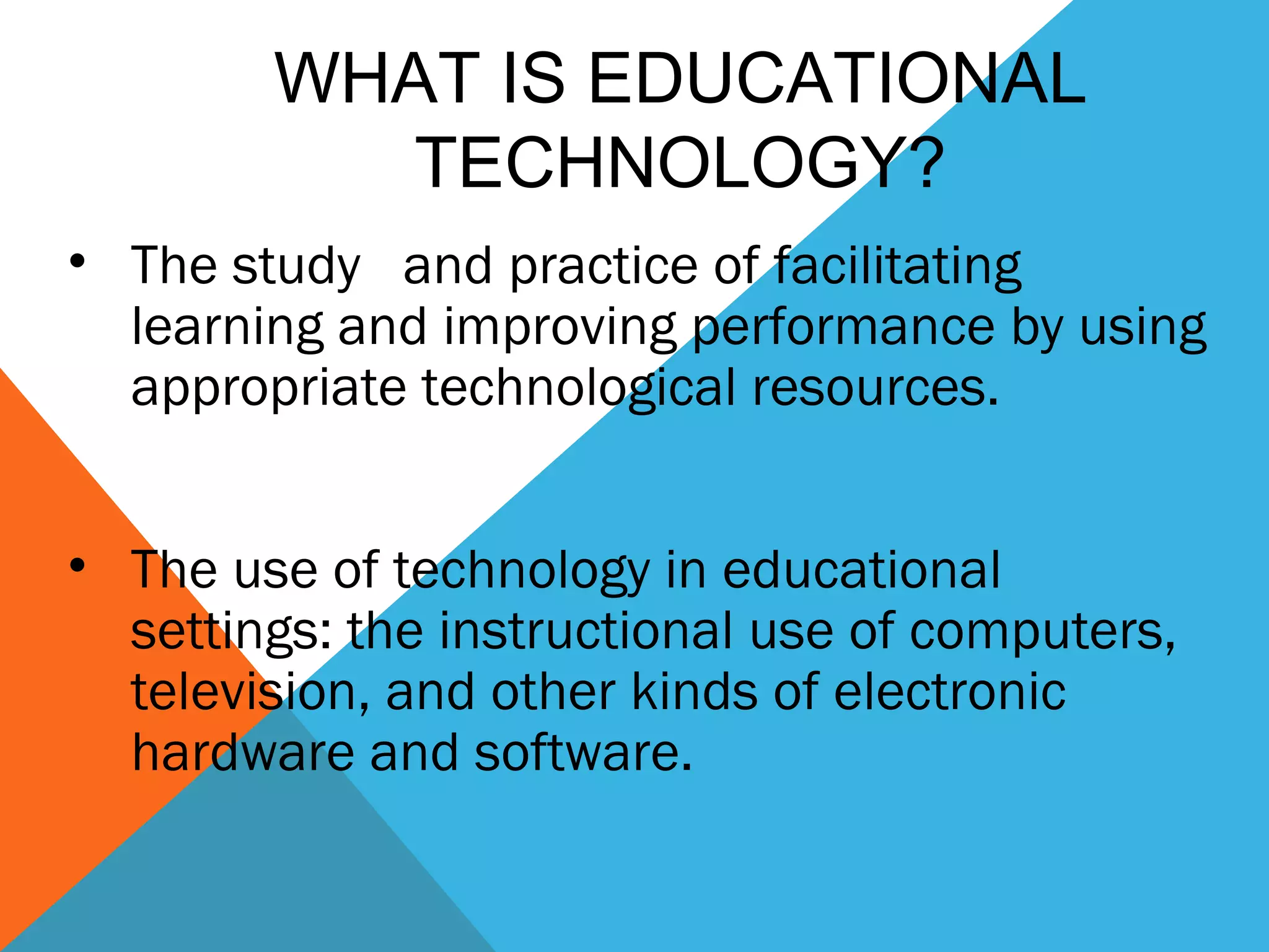 History of education technology | PPT