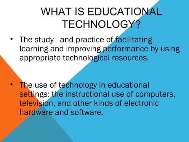 History of education technology | PPT