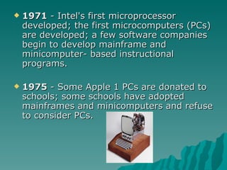 History of education technology | PPT